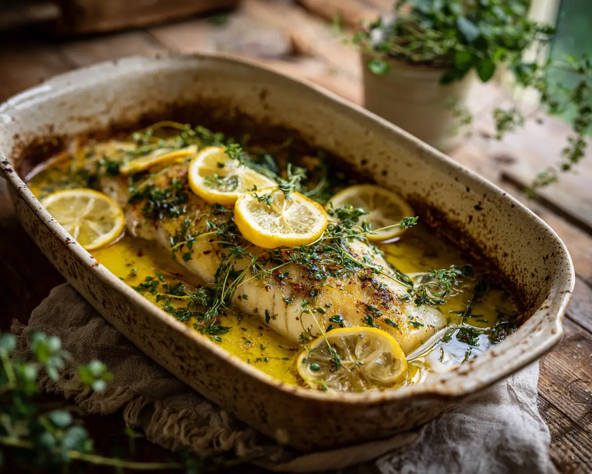 Filet de poisson au four : une recette simple et savoureuse