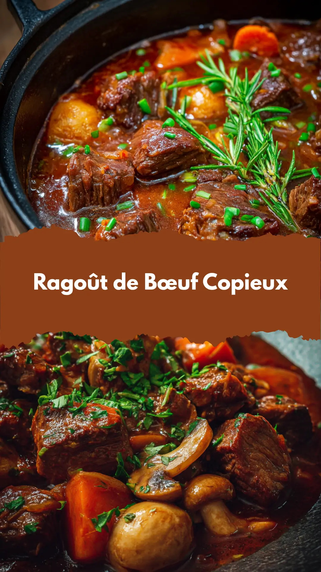 Ragoût de Bœuf Copieux : le plat mijoté par excellence